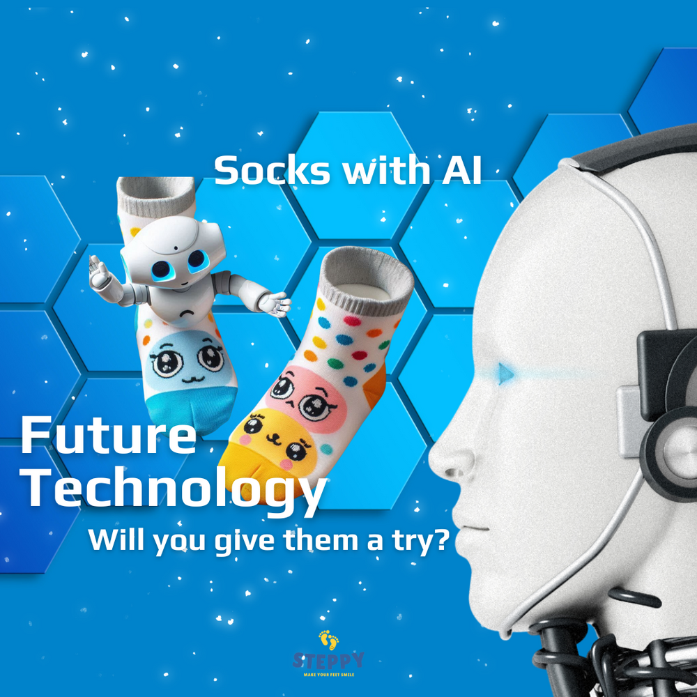 Socks with AI, will you give them a try? – Steppy